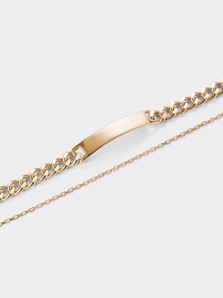 Metal Plate Bracelet 2-Pack | GU US