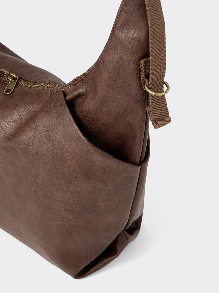 Vintage Effect Crossbody Bag | GU US