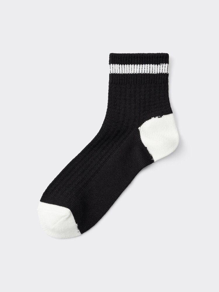 STYLE-HEAT Ankle Socks Waffle | GU US