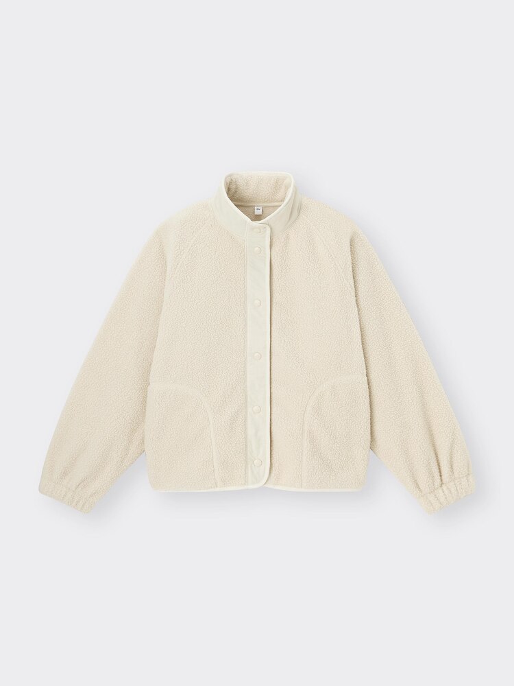 Faux Shearling Fleece Jacket | GU US