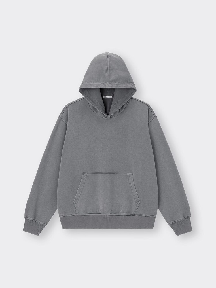 Washed Sweat Hoodie | GU US