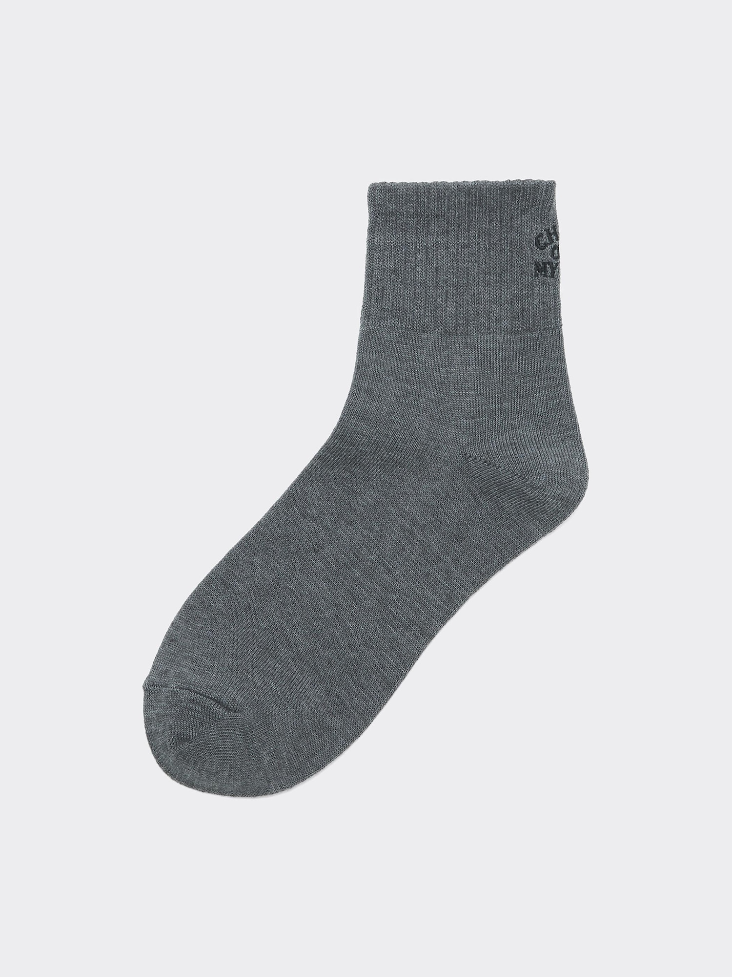 Ankle Socks Embroidery Logo | GU US