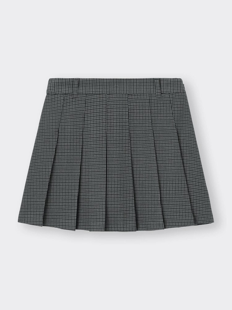 Pleated Skort Checked(Japan Sizing) | GU US