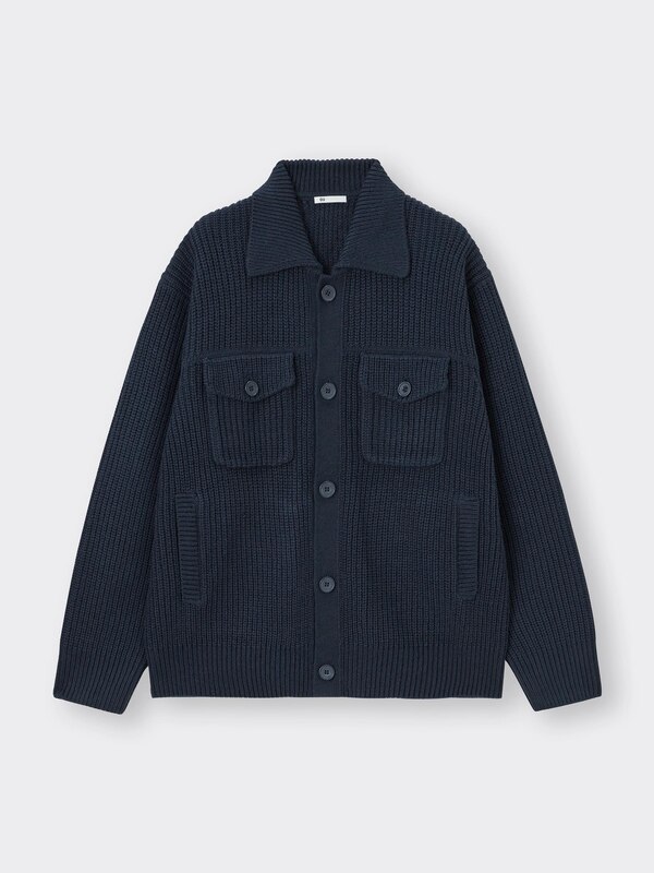 Men's Knitted Work Jacket | GU US