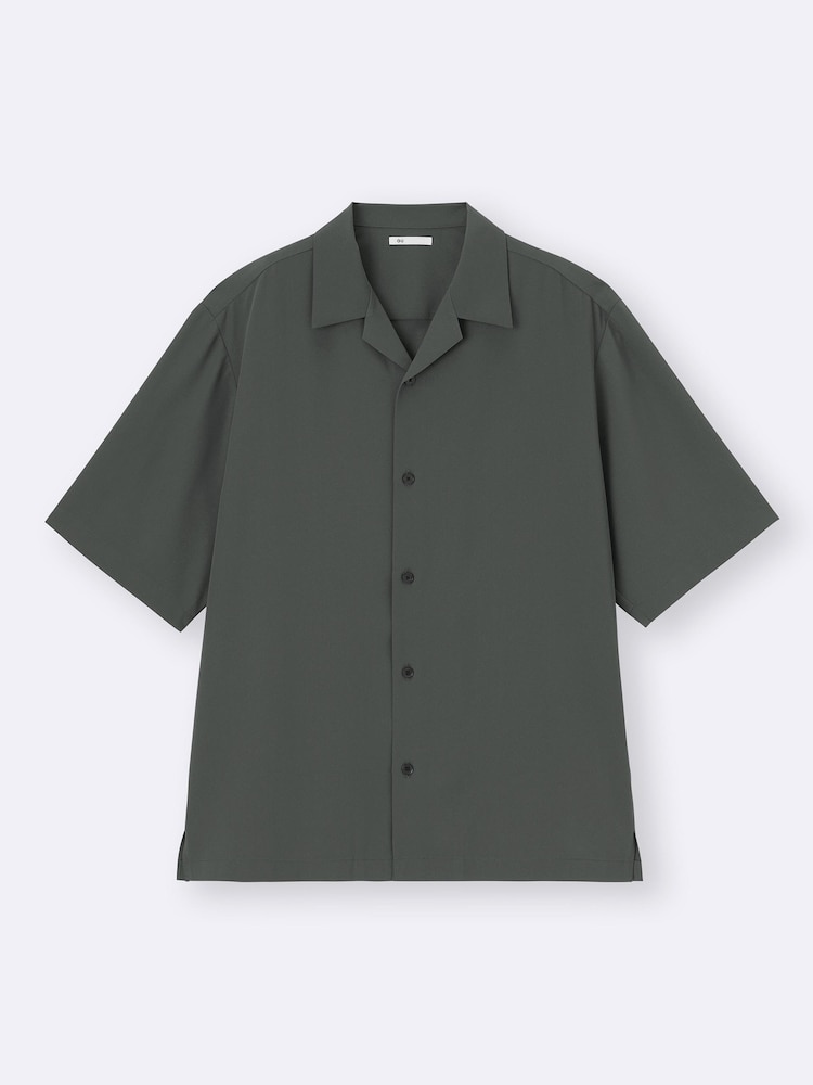 Open Collar Shirt | HalfSlv | GU US
