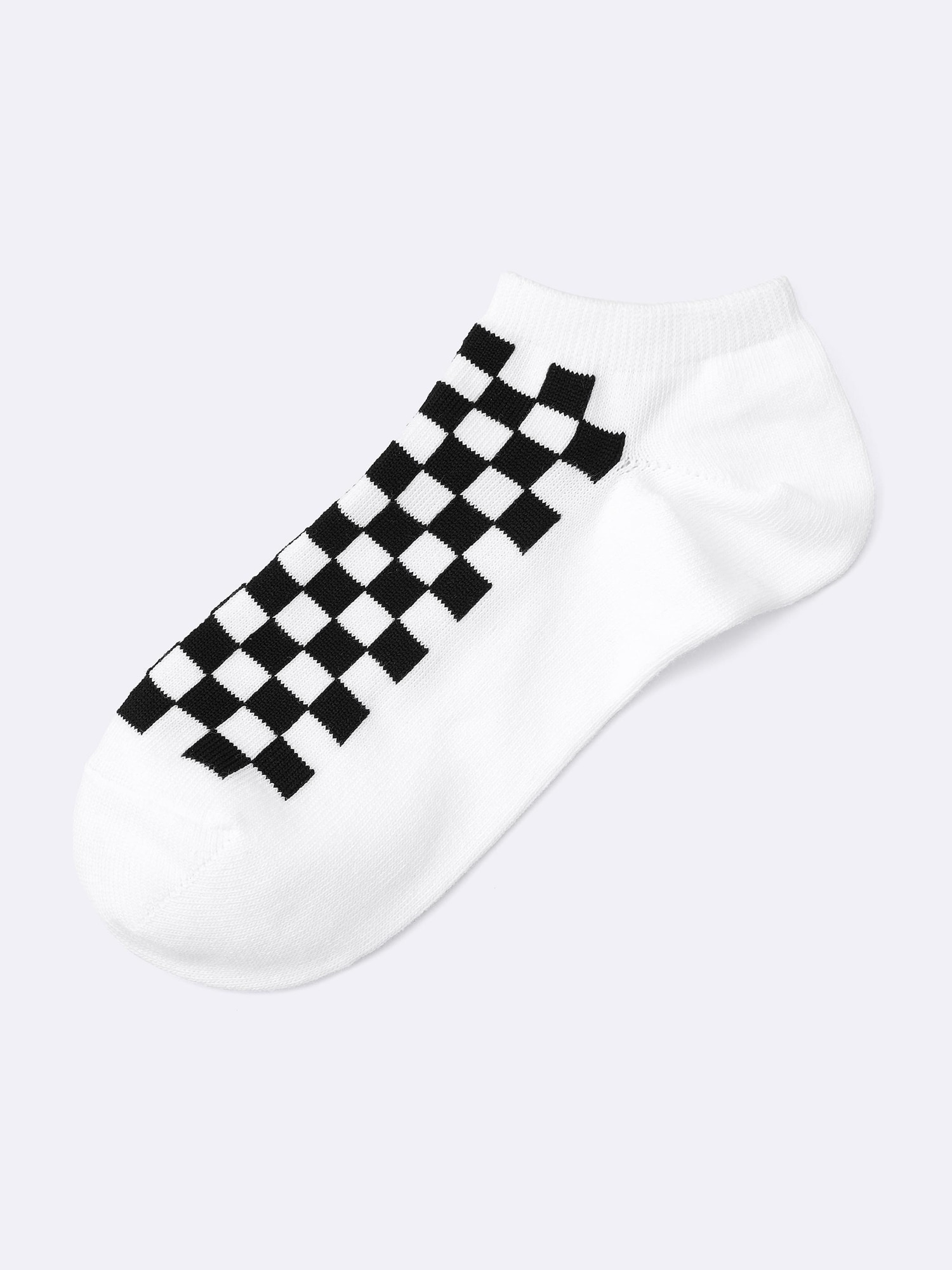 STYLE-DRY Short Socks | Checker | GU US