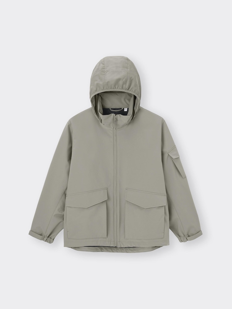 Windproof Stand Collar Jacket | GU US