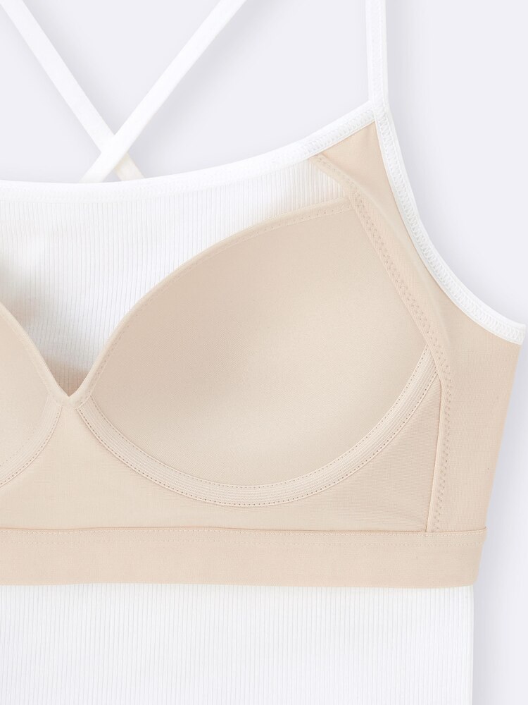 Bra-Feel 2Way Cropped Camisole | GU US