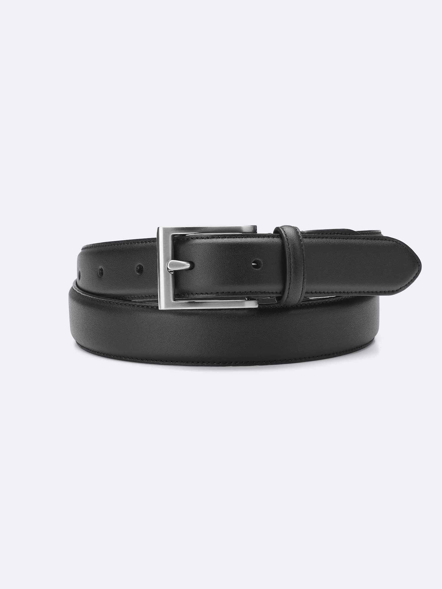 Men's Leather Side-Stitched Belt | Adjustable | GU US