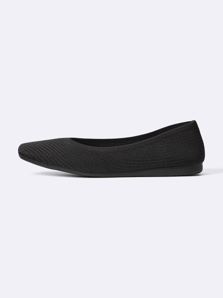 Washable Knitted Square Toe Shoes | GU US