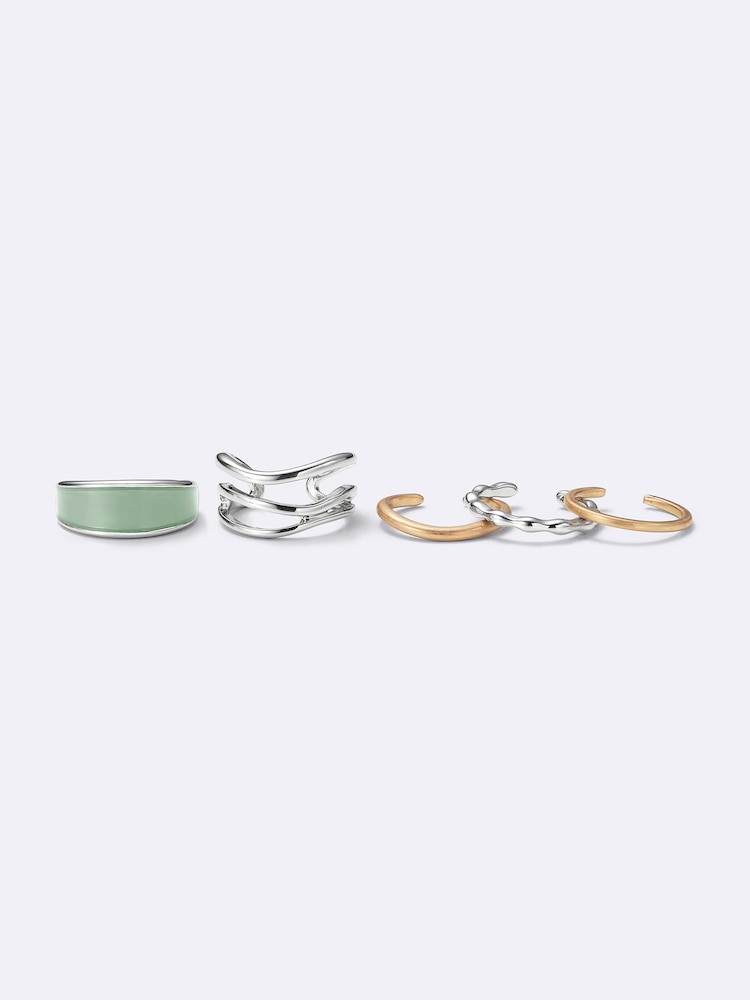 Color &Metal Ring 5-Pack | GU US