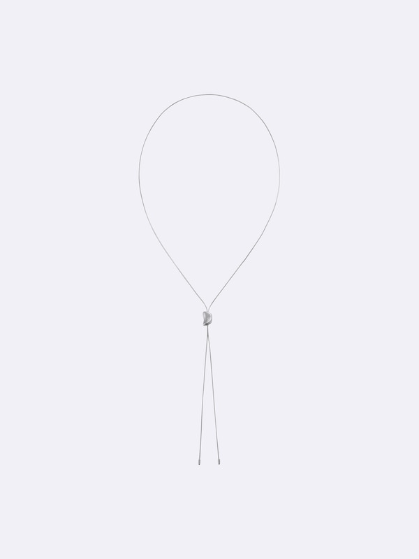 Slide Chain Narrow Necklace | GU US