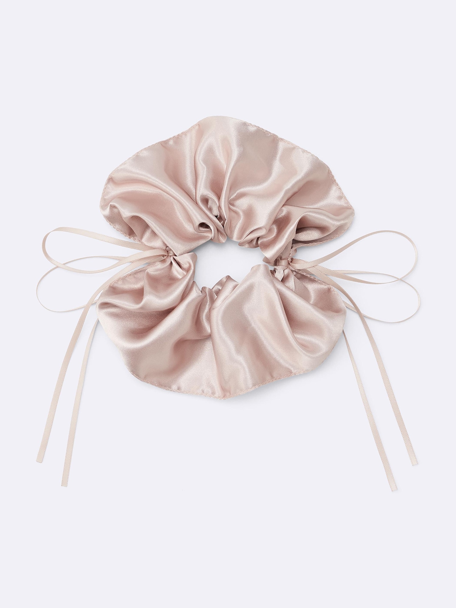 Satin Ribbon Hair Scrunchie | GU US