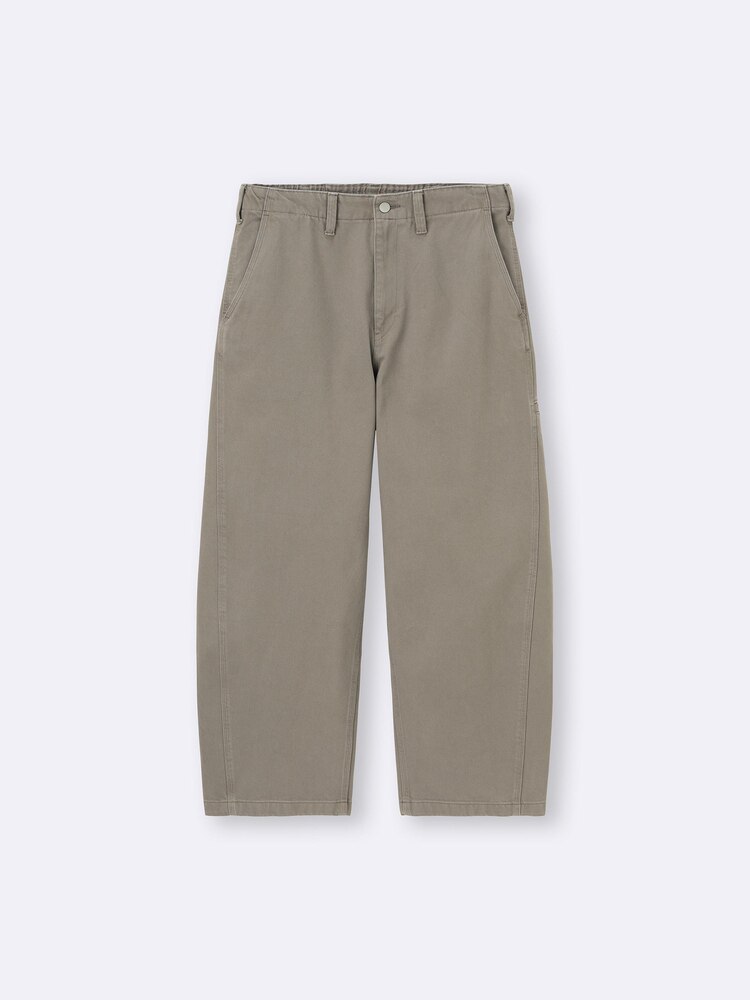 Barrel Leg Work Pants | GU US
