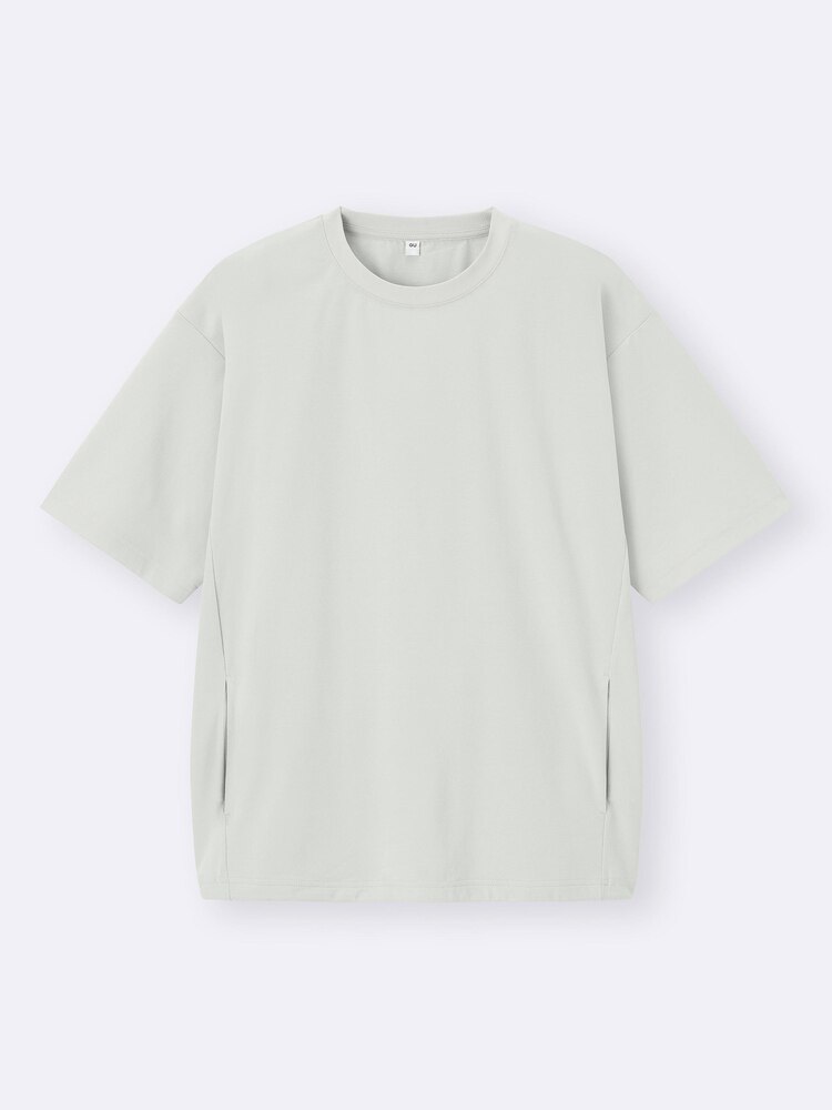Dry Stretch Oversized T-Shirt | HalfSlv | GU US
