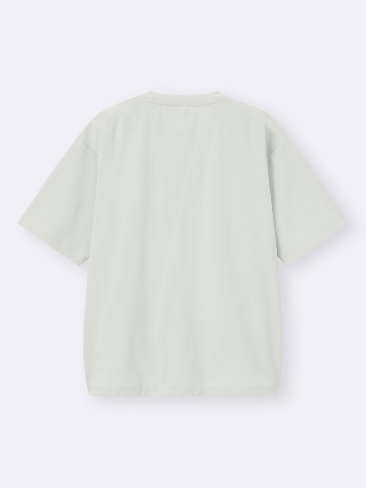 Dry Stretch Oversized T-Shirt | HalfSlv | GU US