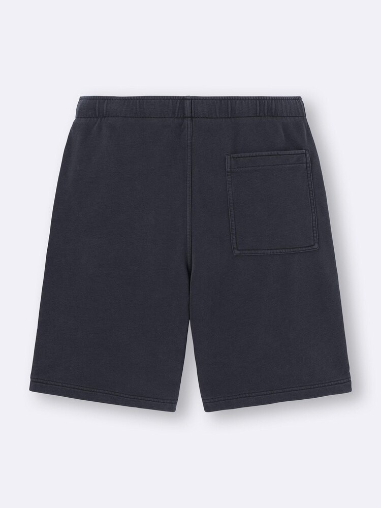 Washed Sweat Knee Length Shorts | GU US