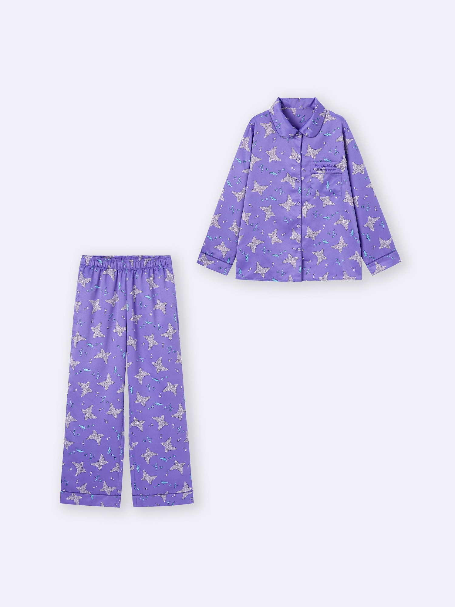 Women's Satin Pajamas Long Frieren: Beyond Journey’s End | GU US