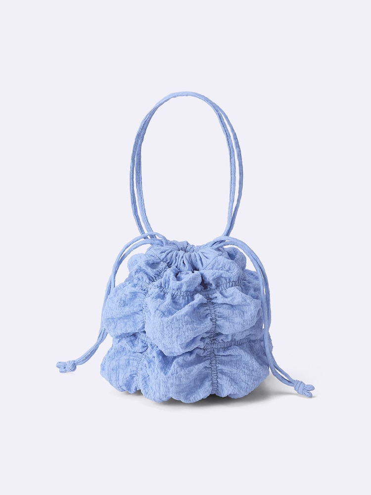 Shirring Drawstring Bag | GU US