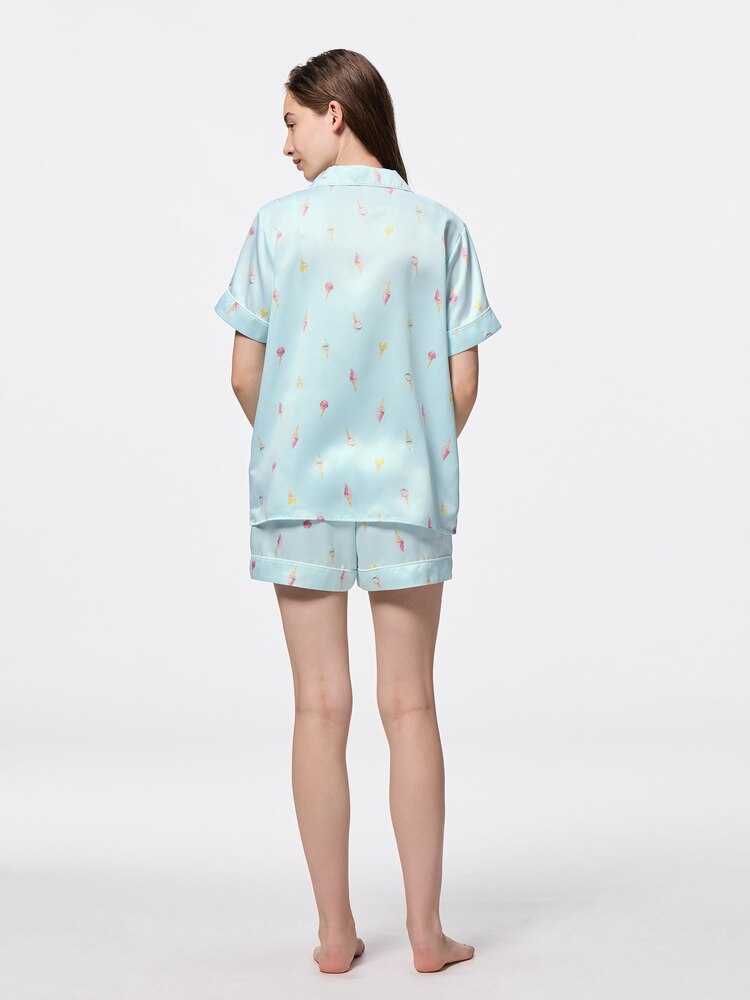 Satin Pajamas | Short | Gelato | GU US