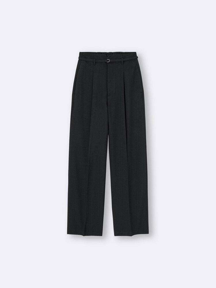 Belted Straight Pants | GU US