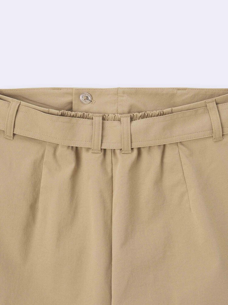 Belted Wide Pants | GU US