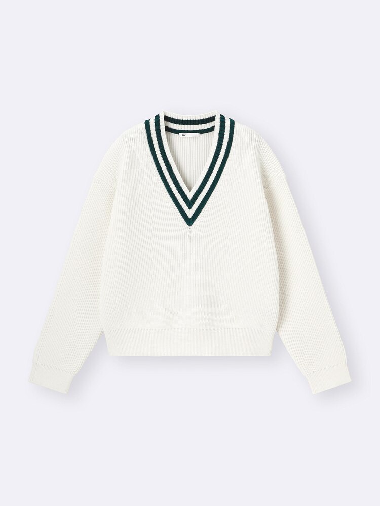 Sponge Knit Tilden Sweater | GU US