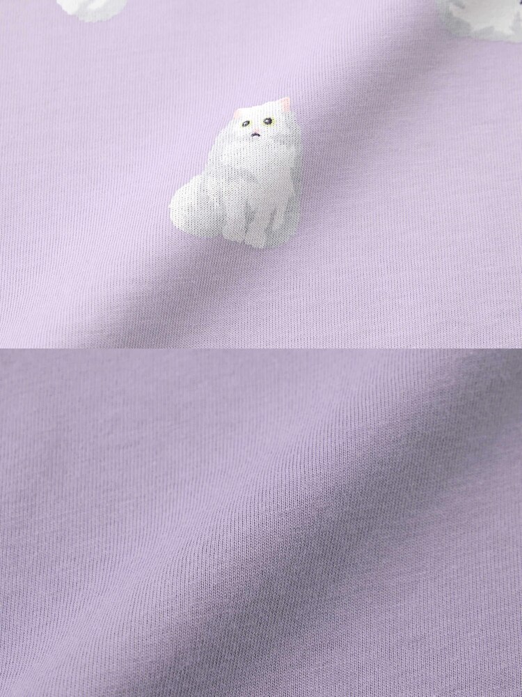 Cotton Color Lounge Set | Short | Cat | GU US