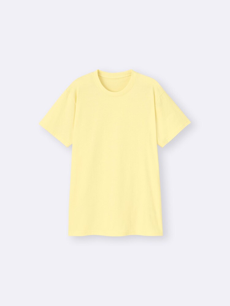 Cotton Color Crew Neck T-Shirt | Short | GU US