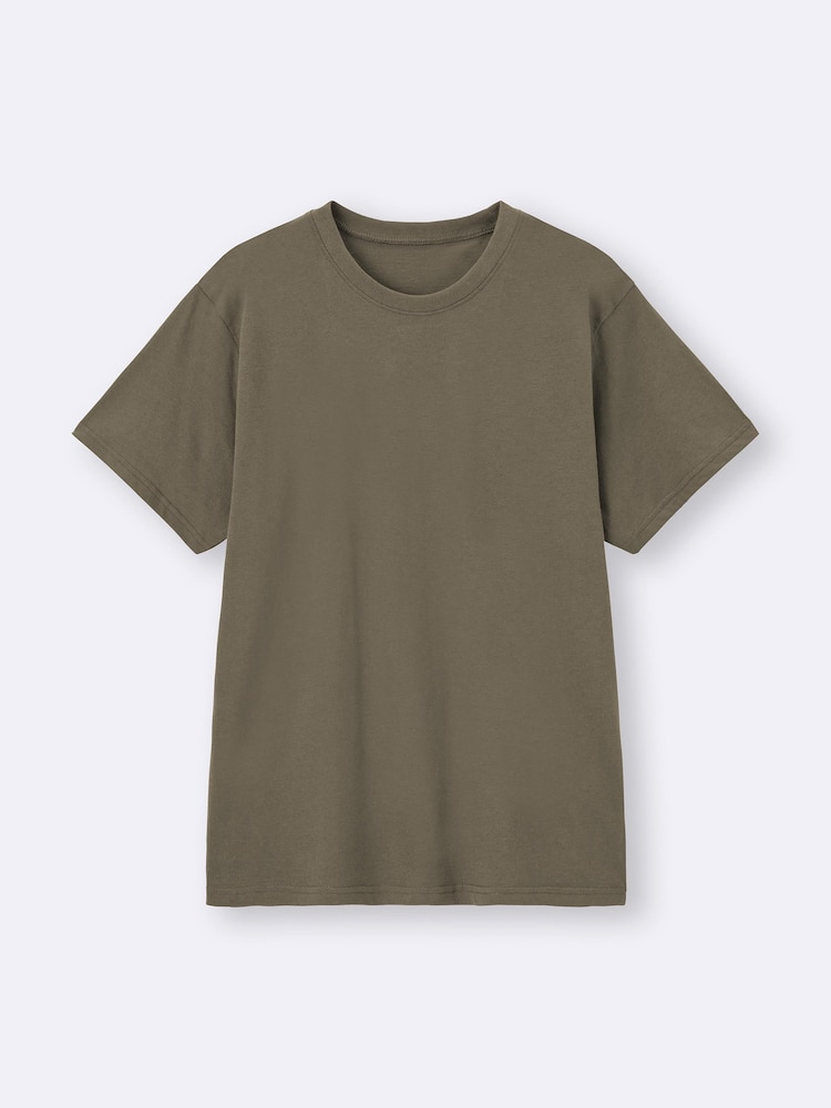 Cotton Color Crew Neck T-Shirt | Short | GU US