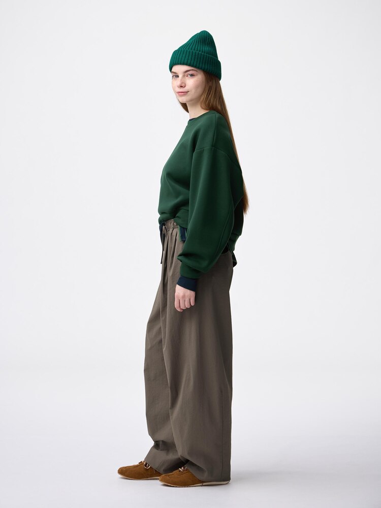 Barrel Leg Pull-On Pants | GU US