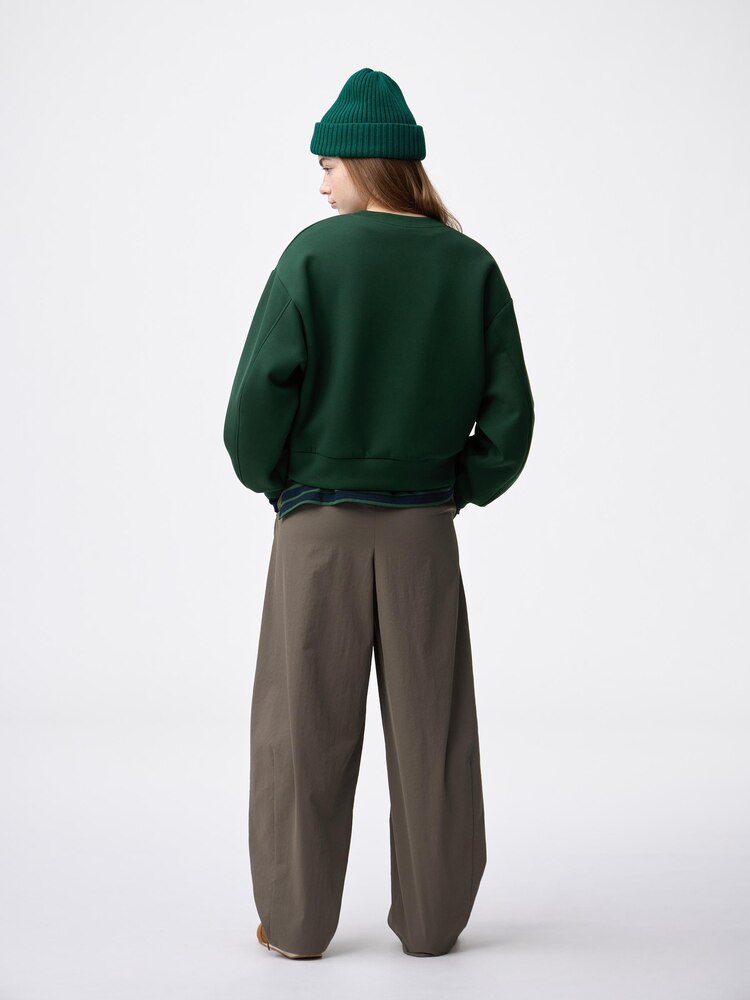 Barrel Leg Pull-On Pants | GU US