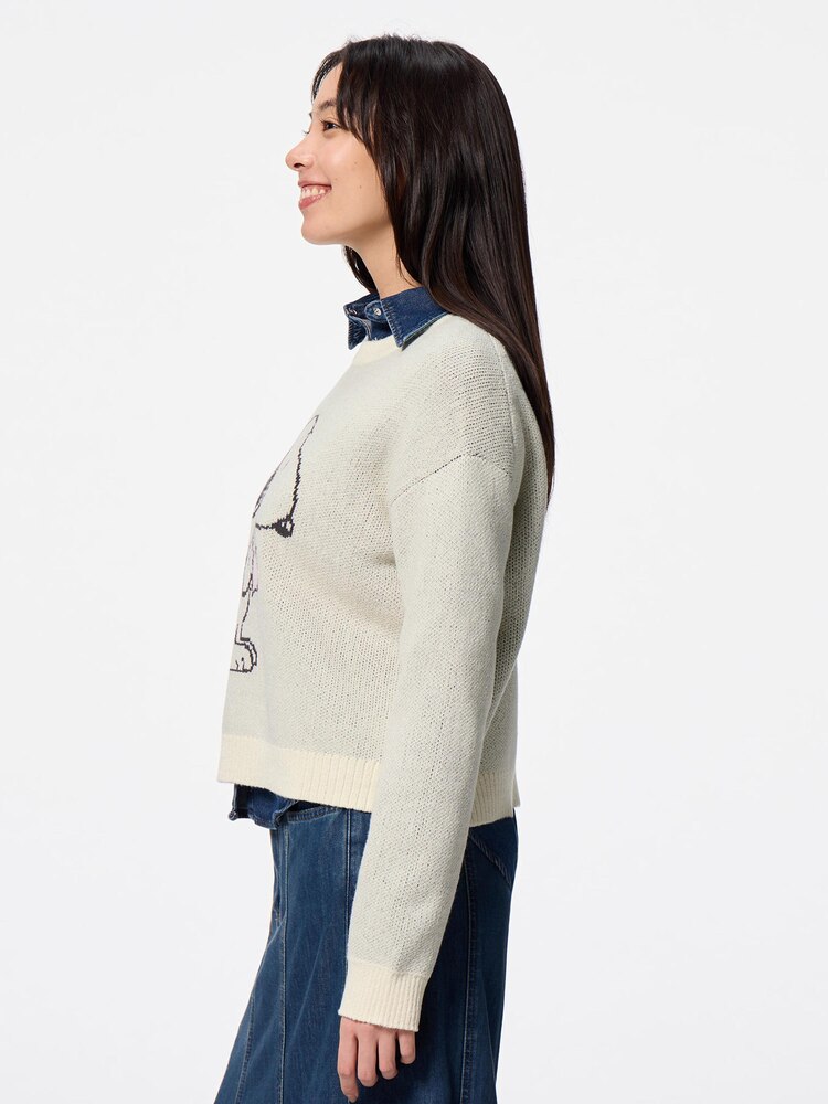 Crew Neck Sweater | Peanuts | GU US