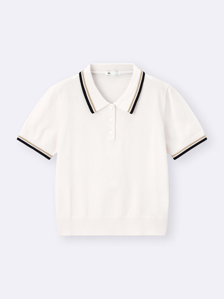Washable Polo Sweater | Short | GU US