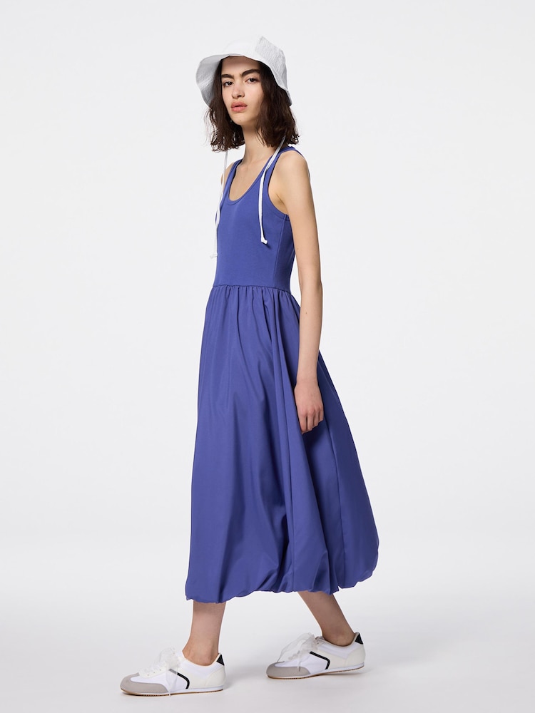 W'S Bubble Hem Dress | Sleeveless | GU US