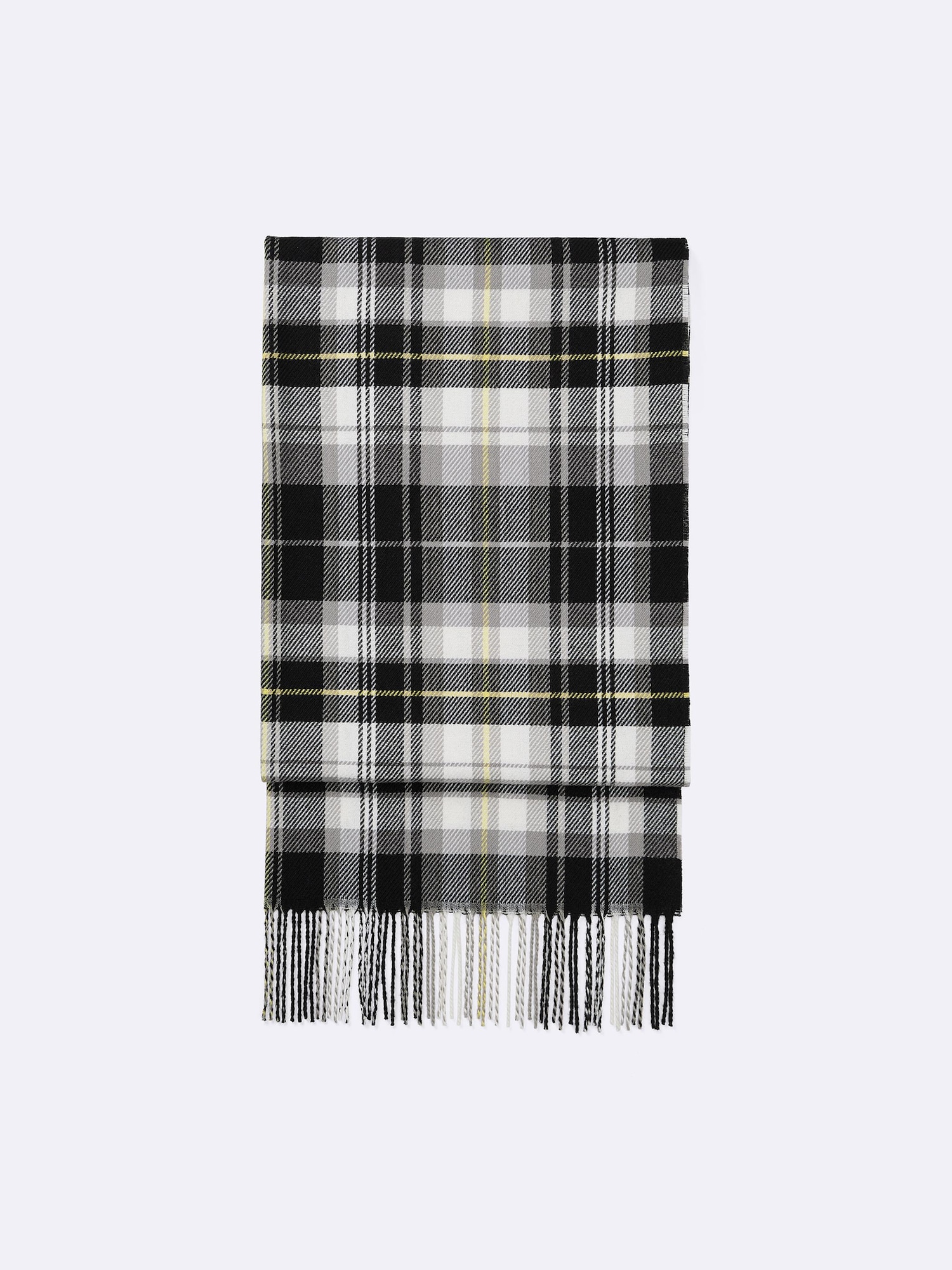 STYLE-HEAT Checked Scarf | GU US