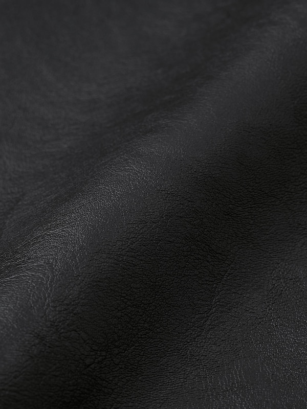 Faux Leather Harrington Jacket | GU US