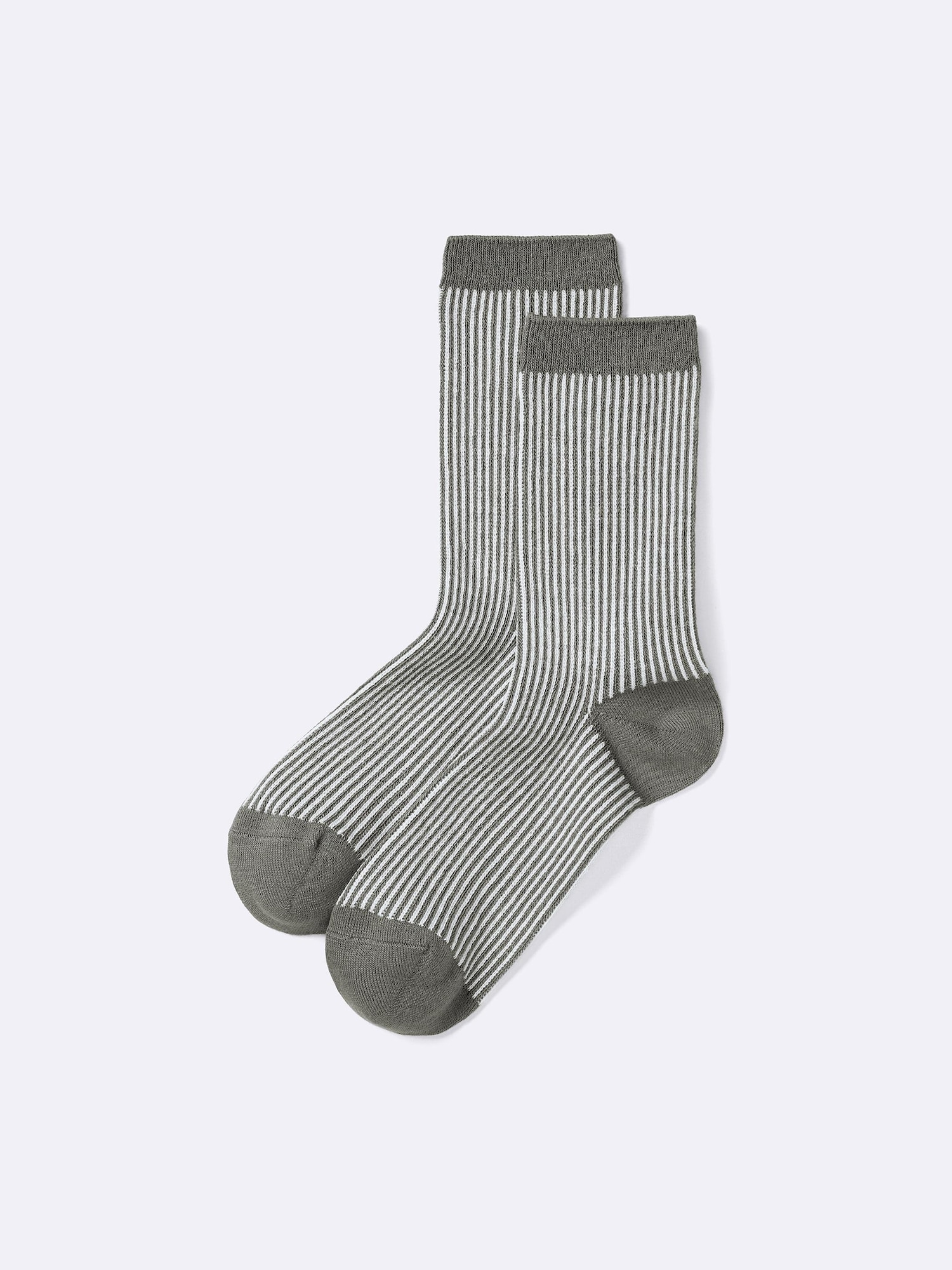 STYLE-HEAT Crew Socks | Striped | GU US