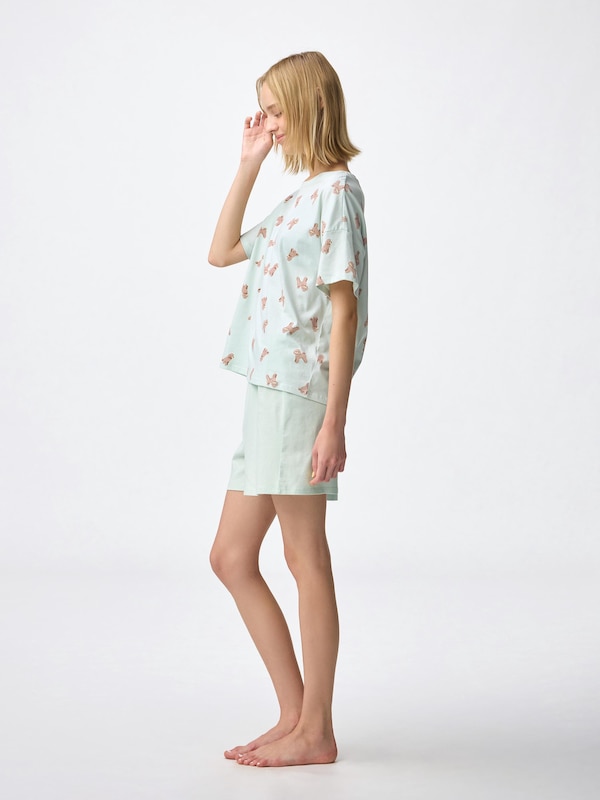 Cotton Color Lounge Set | Short | Dog | GU US