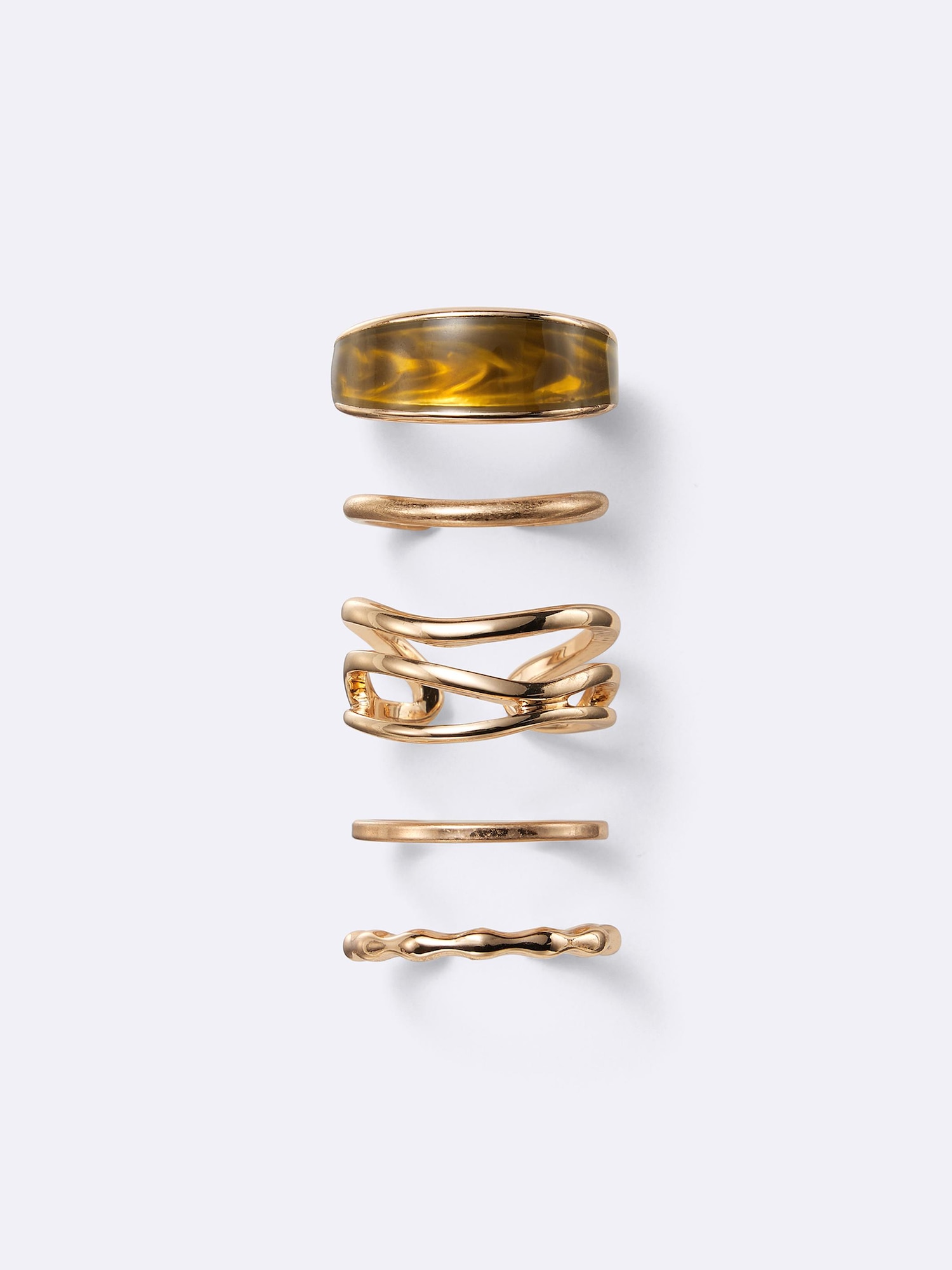 Women's Color & Metal Ring 5-Pack | GU US