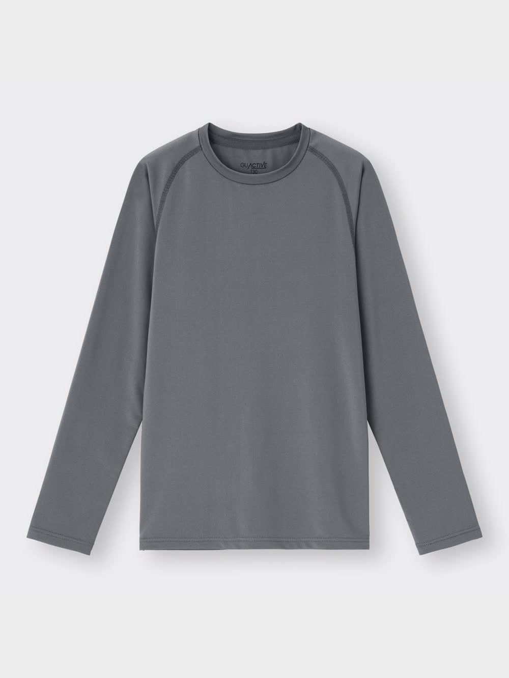 GU公式 | KIDS(男女兼用)アクションサポートインナーT(長袖)GA+X