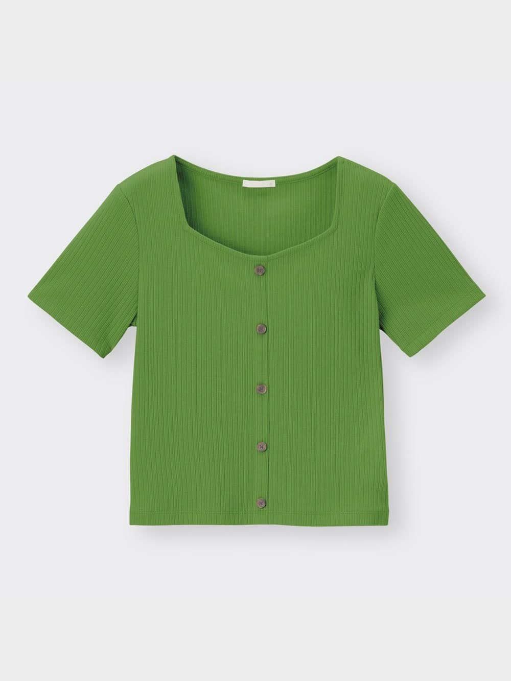 GU公式 | フロントボタンミニT(半袖)OSC+EC(丈45.5cm～51cm)