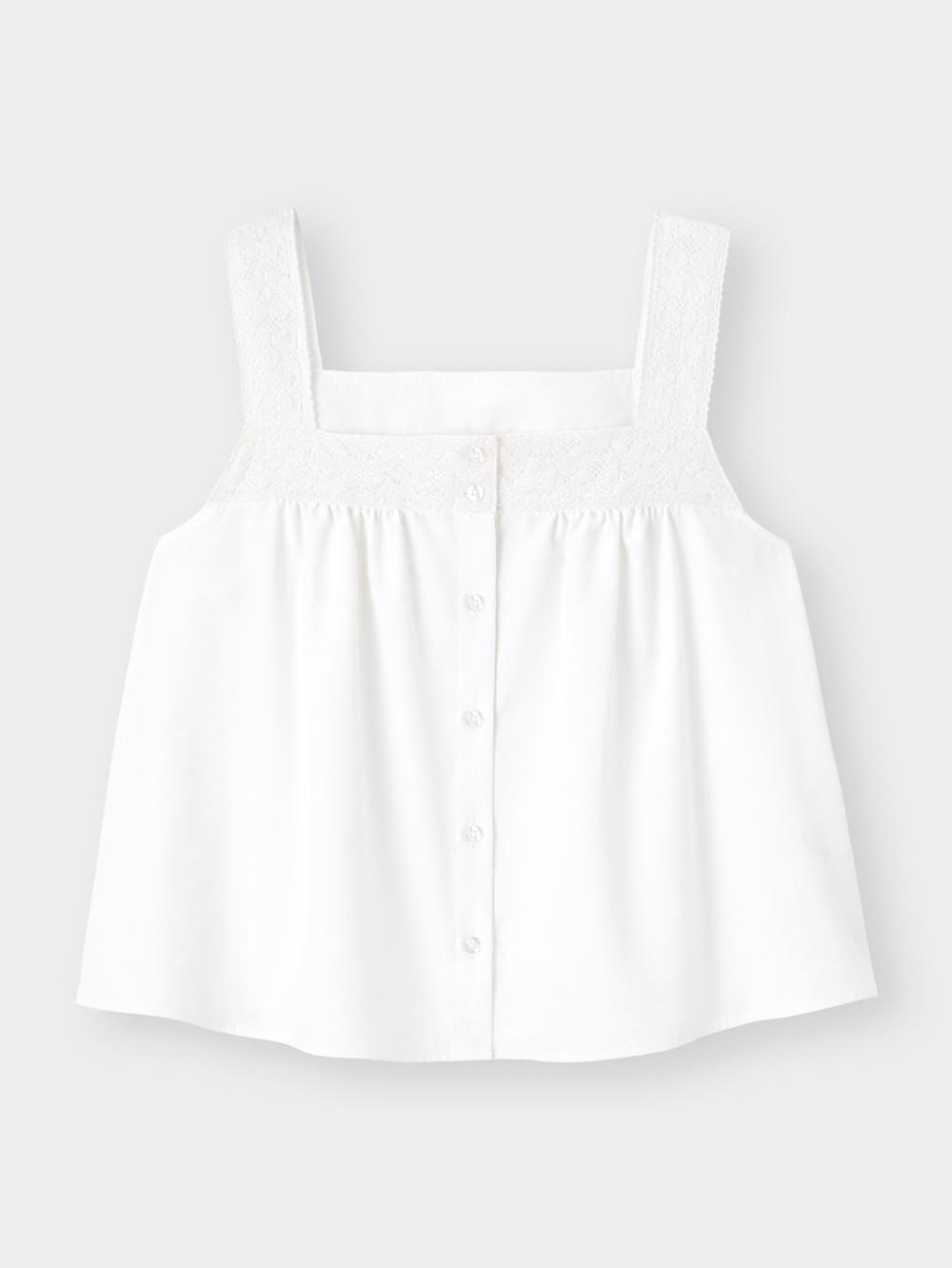 GU公式 | レースコンビネーションキャミソールYG+X