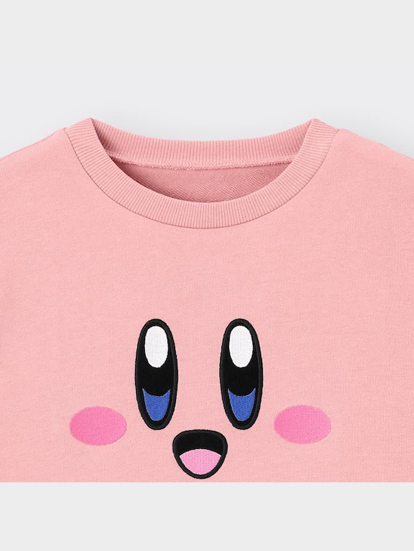 GU公式 | KIDS(男女兼用)ソフトスウェットラウンジセット(長袖) Kirby 2