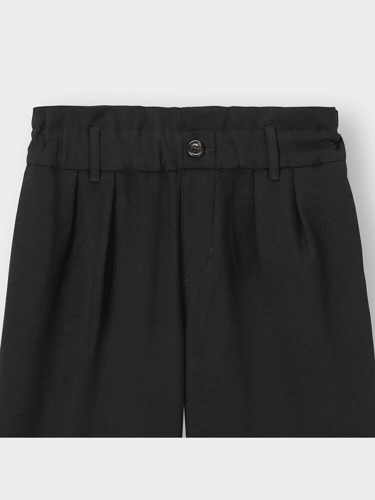 GU公式 | GIRLS起毛プルオンワイドパンツ