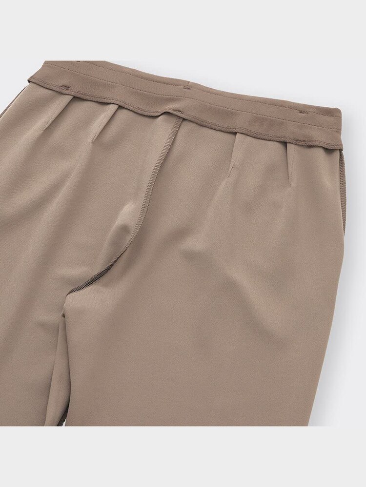 GU公式 | カットソーフレアスラックスA+EC(丈長め77.0～79.0cm)(セットアップ可能)