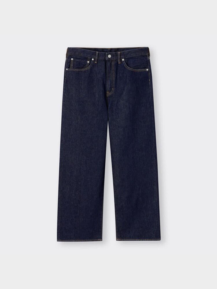 GU公式 | バギージーンズ+EC(丈長め79.0cm)