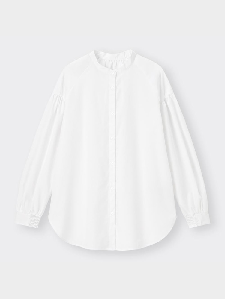 GU公式 | ボリュームスリーブブラウス(長袖)