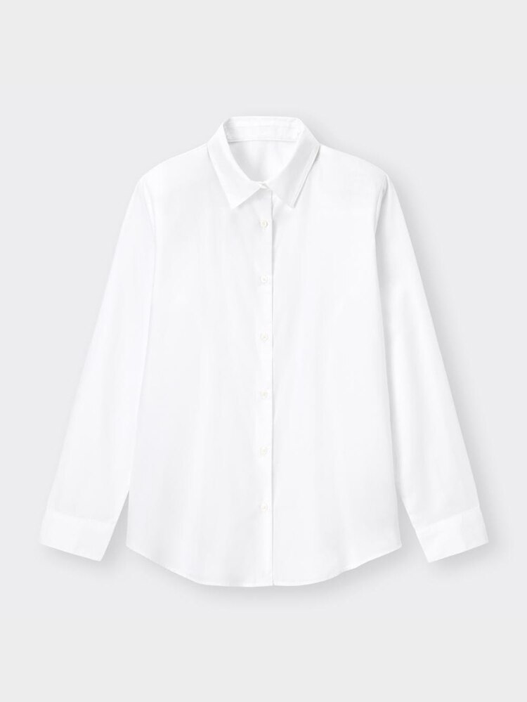 GU公式 | イージーケアシャツ(長袖)Z+E