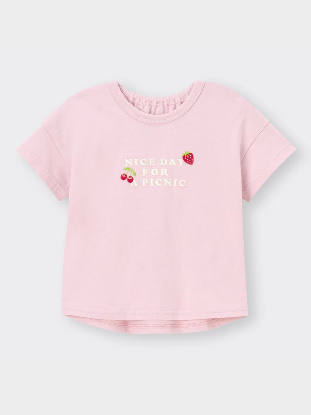 GU公式 | BABY(TODDLER)カンタンT(半袖)(イチゴ)